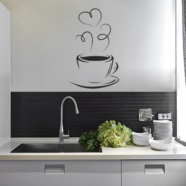 Kitchen Wall Decal - Etsy