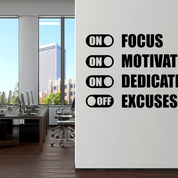 Work Wall Decal - Etsy Canada