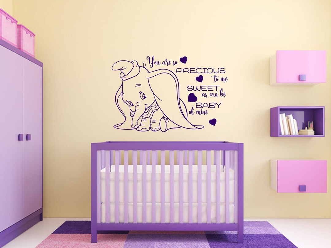 Childrens "you Are so Precious to Me" Wall Art Sticker, Vinyl ...