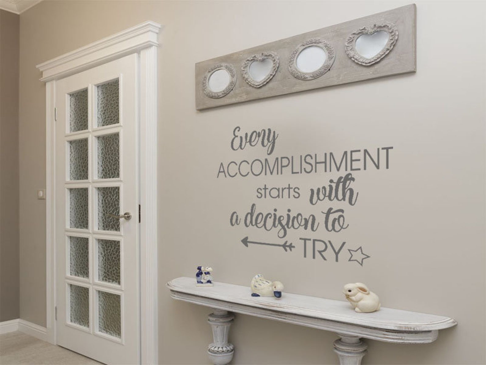 Motivational 'every Accomplishment' Inspiration Wall - Etsy