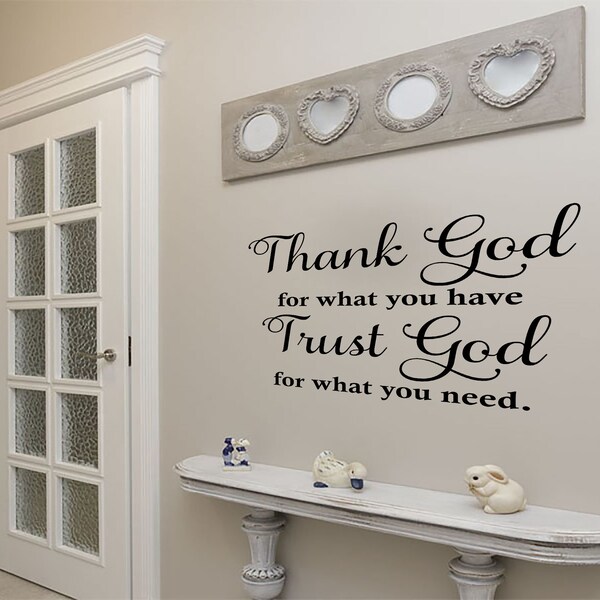 Thank God Sticker - Etsy