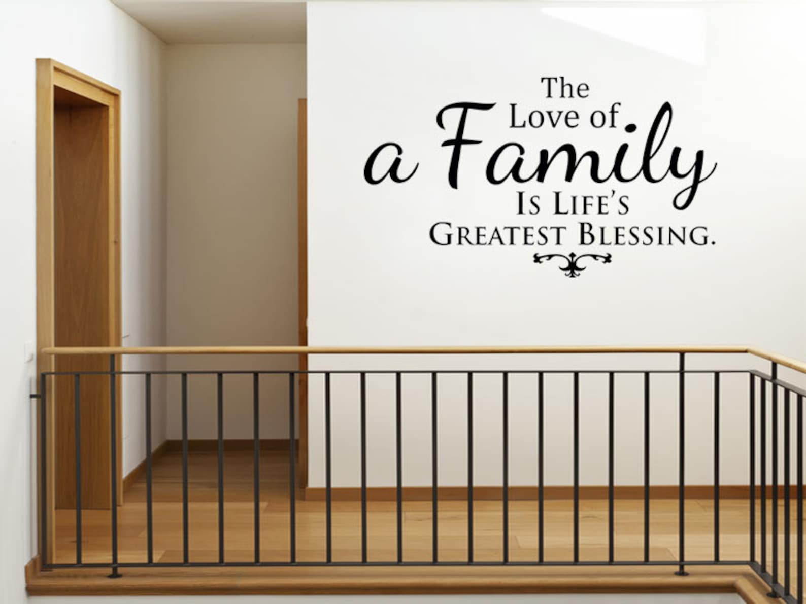 The Love of Family... Wall Art Sticker PVC Decal Vinyl - Etsy