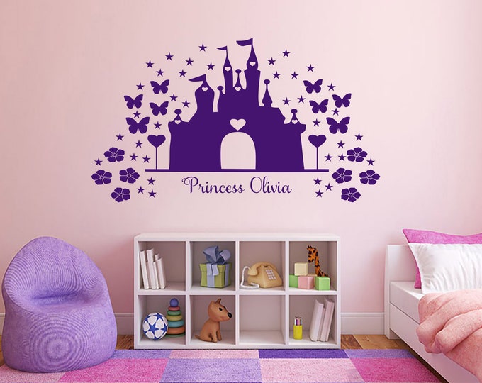 PERSONALISED Sisters Names Wall Sticker Wall Art Decal PVC - Etsy