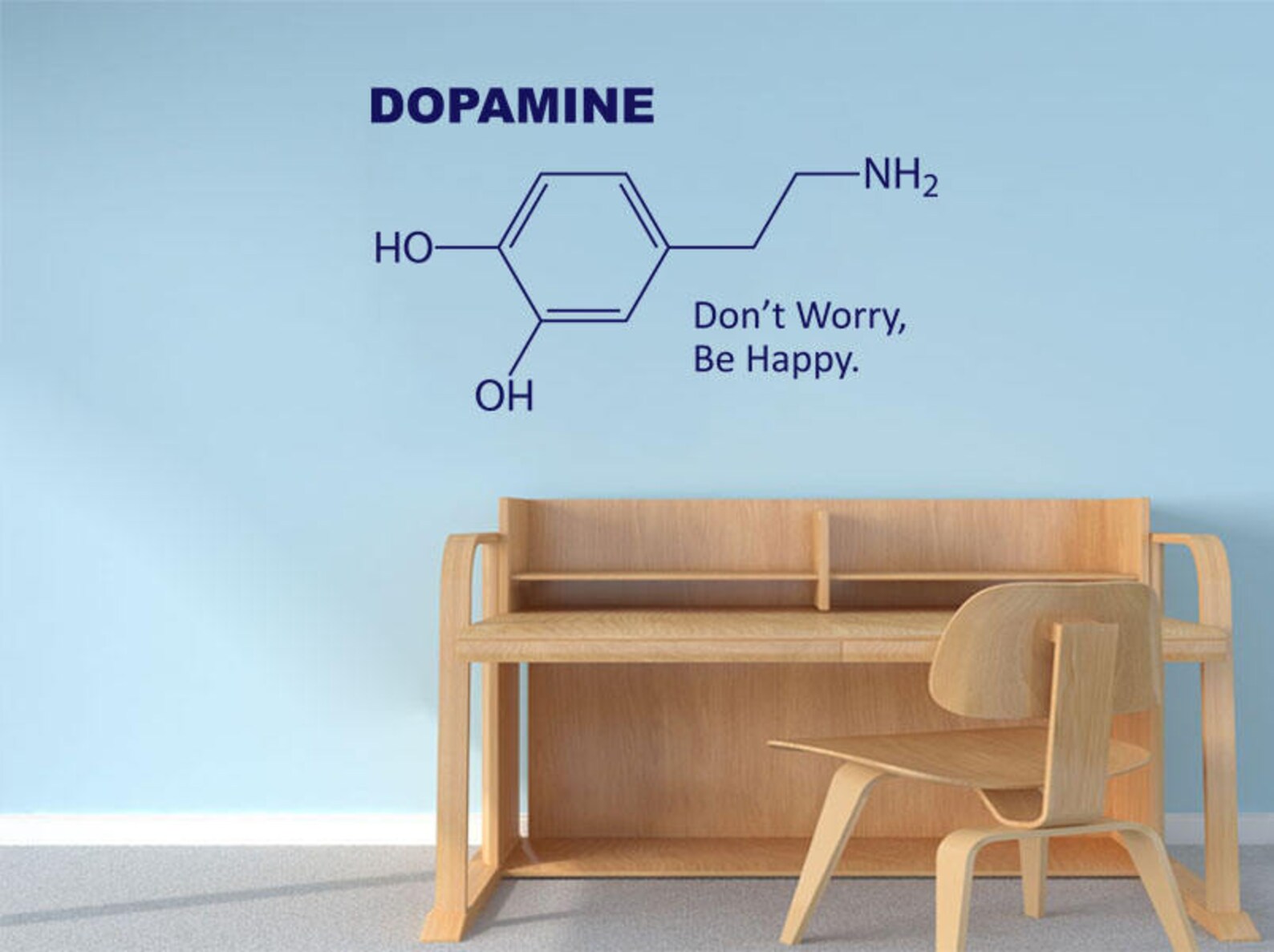 Dopamine Wall Art Sticker PVC Vinyl Decal Modern Transfer. - Etsy India