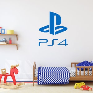 Playstation Logo Wall Art Sticker, Vinyl Decal, Modern Transfer. - Etsy