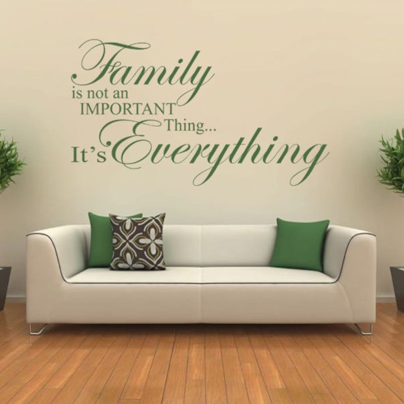 Family is Everything Gold - Etsy