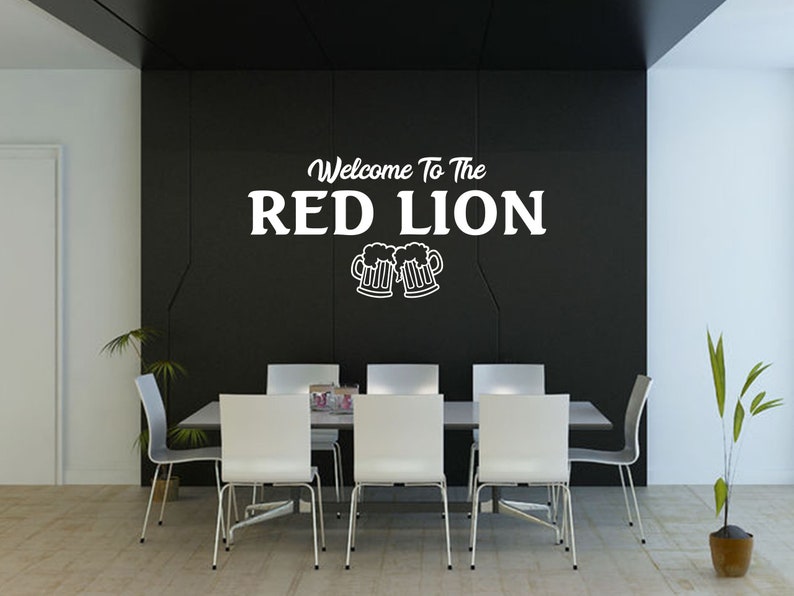 PERSONALISED Wall Sticker welcome to The... - Etsy