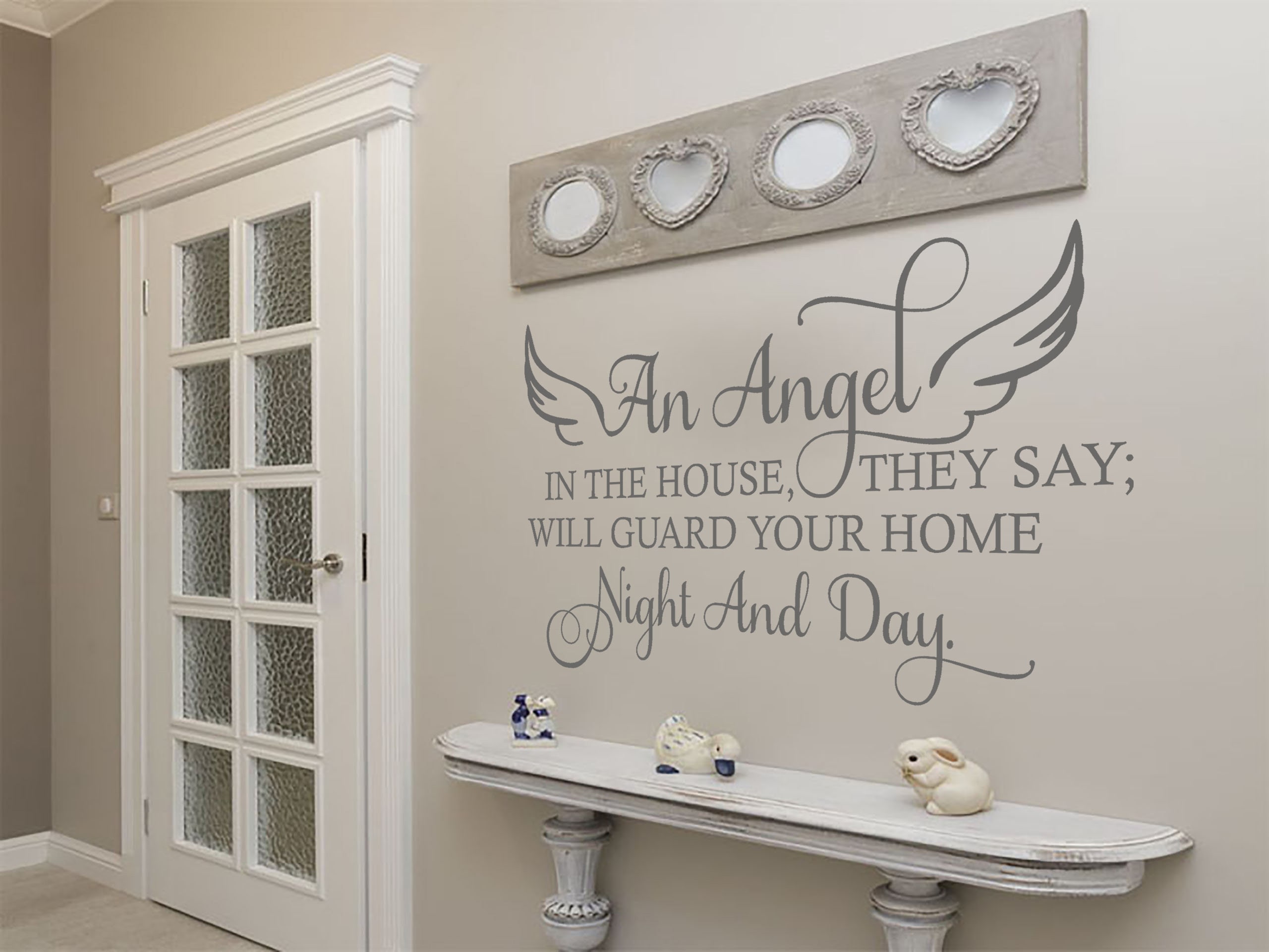 Wall Quote an Angel in Your House... Sticker | Etsy