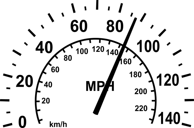 Speedometer Wall Decal: Personalized Racing Car Decor - Etsy