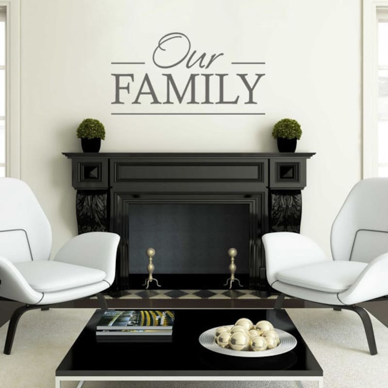 Family Wall Decal - Etsy Australia