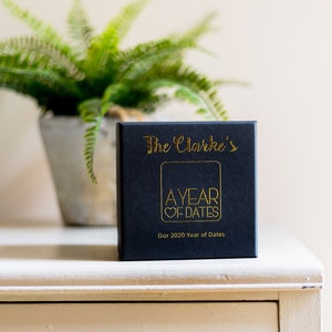 A Personalised Box of Dates, Perfect Valentine's Day Present or Wedding ...