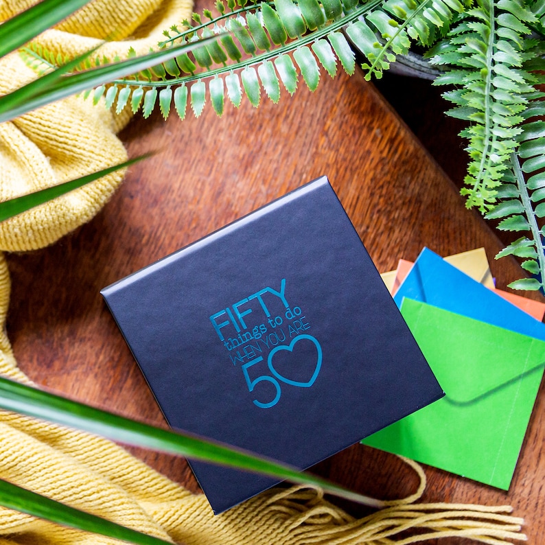 Fifty Things to Do When You Are 50 - 50th Birthday Gift | Celebrations ...