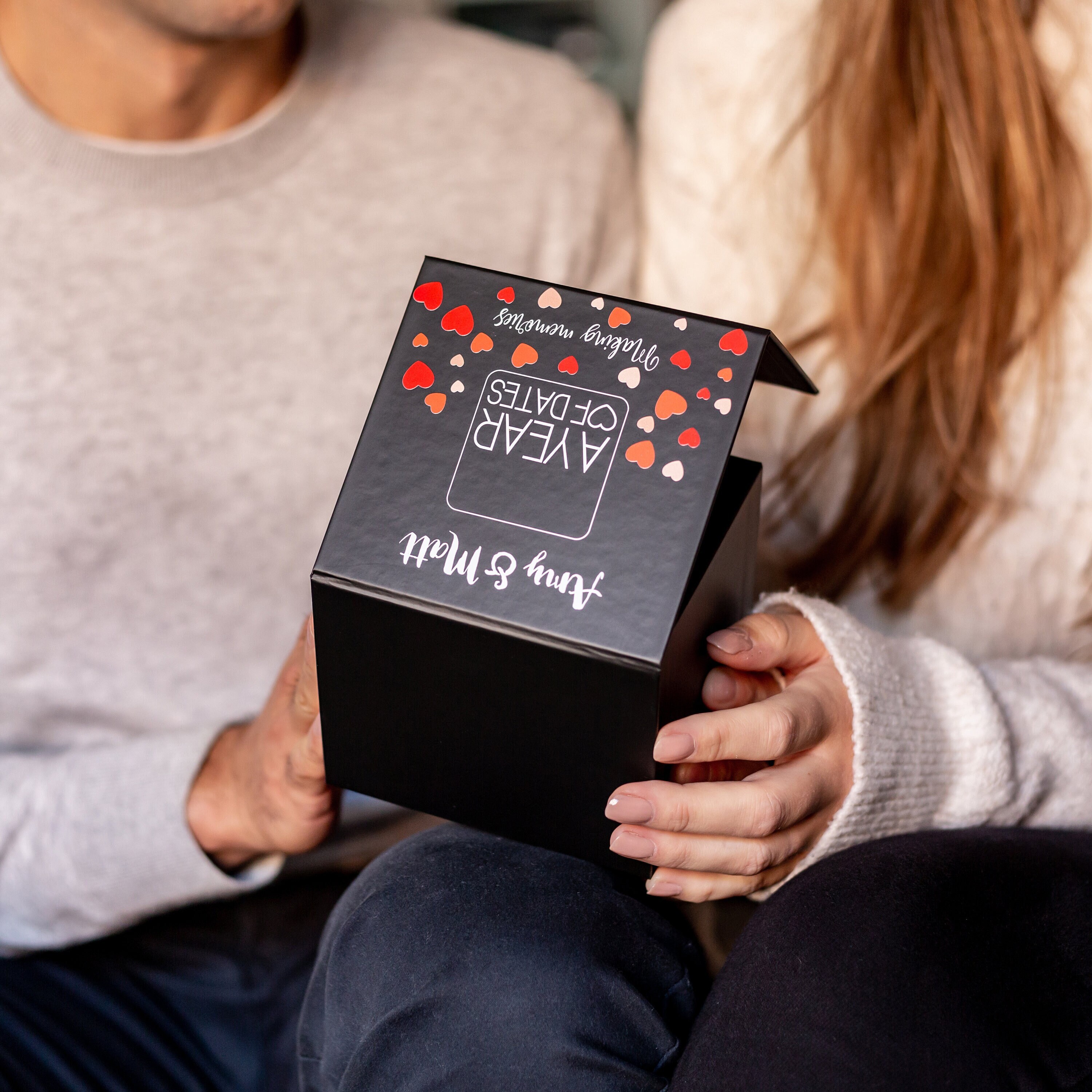 A Year of Dates Heart Edition - Box of 52 Date Ideas - Romantic Gift ...