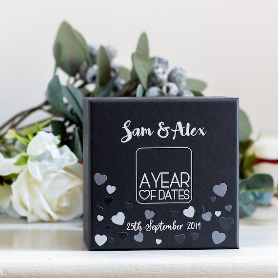 A Year of Dates Wedding Edition Box of 52 Date Ideas - Etsy Australia