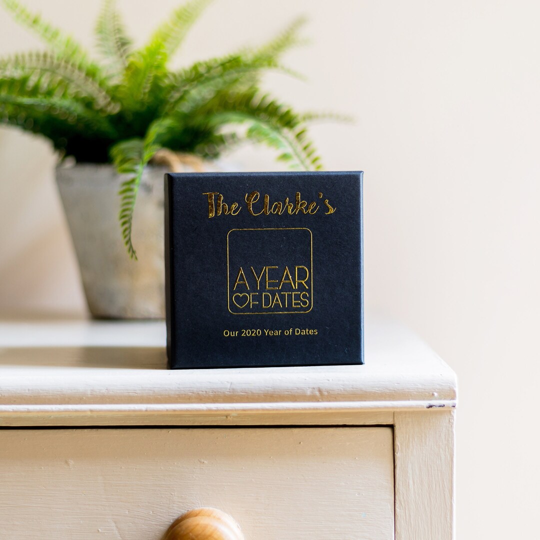 A Personalised Box of Dates Perfect Birthday Present or - Etsy