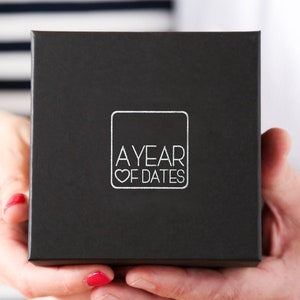 A Year of Dates - A Date Night Box With Sealed Date Ideas, Perfect ...