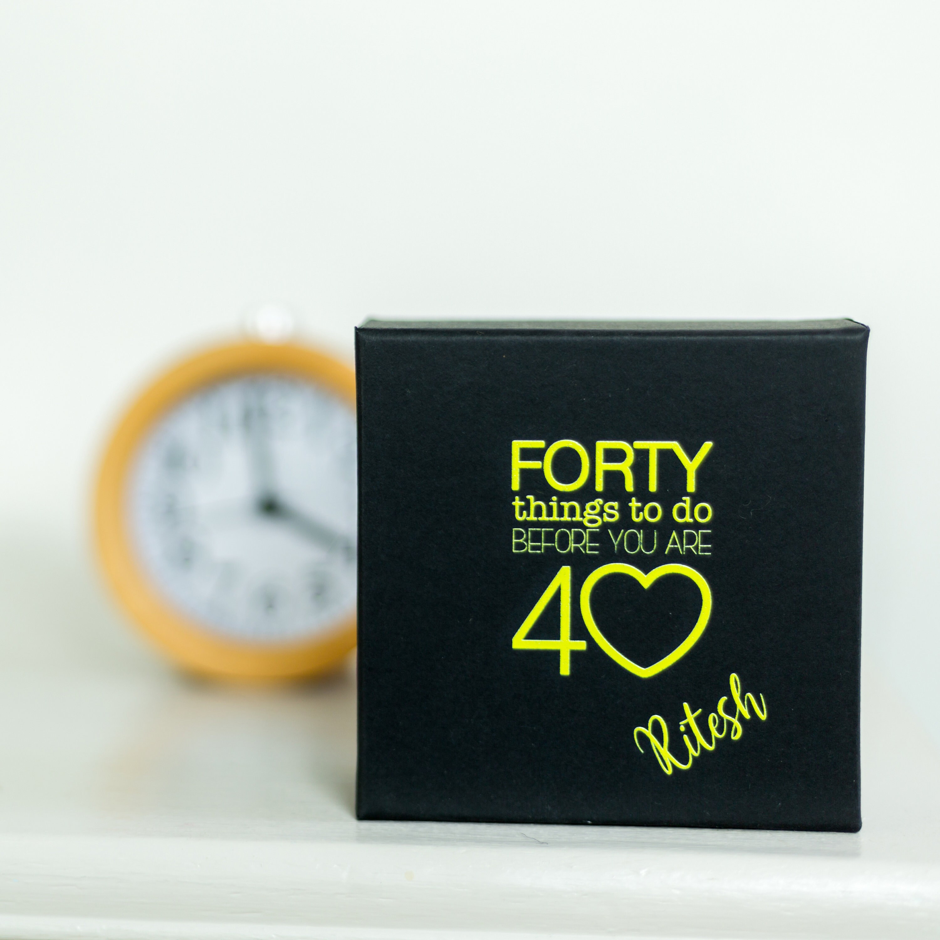 Personalised Forty Things to Do When You Are 40 40th - Etsy UK