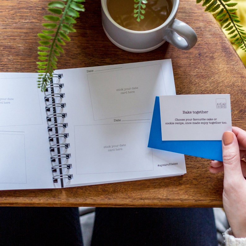 A Year of Dates Paper Anniversary Edition Box of 52 Date | Etsy