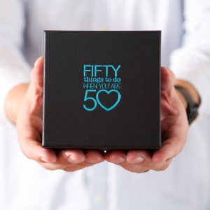 Fifty Things to Do When You Are 50 - 50th Birthday Gift | Celebrations ...