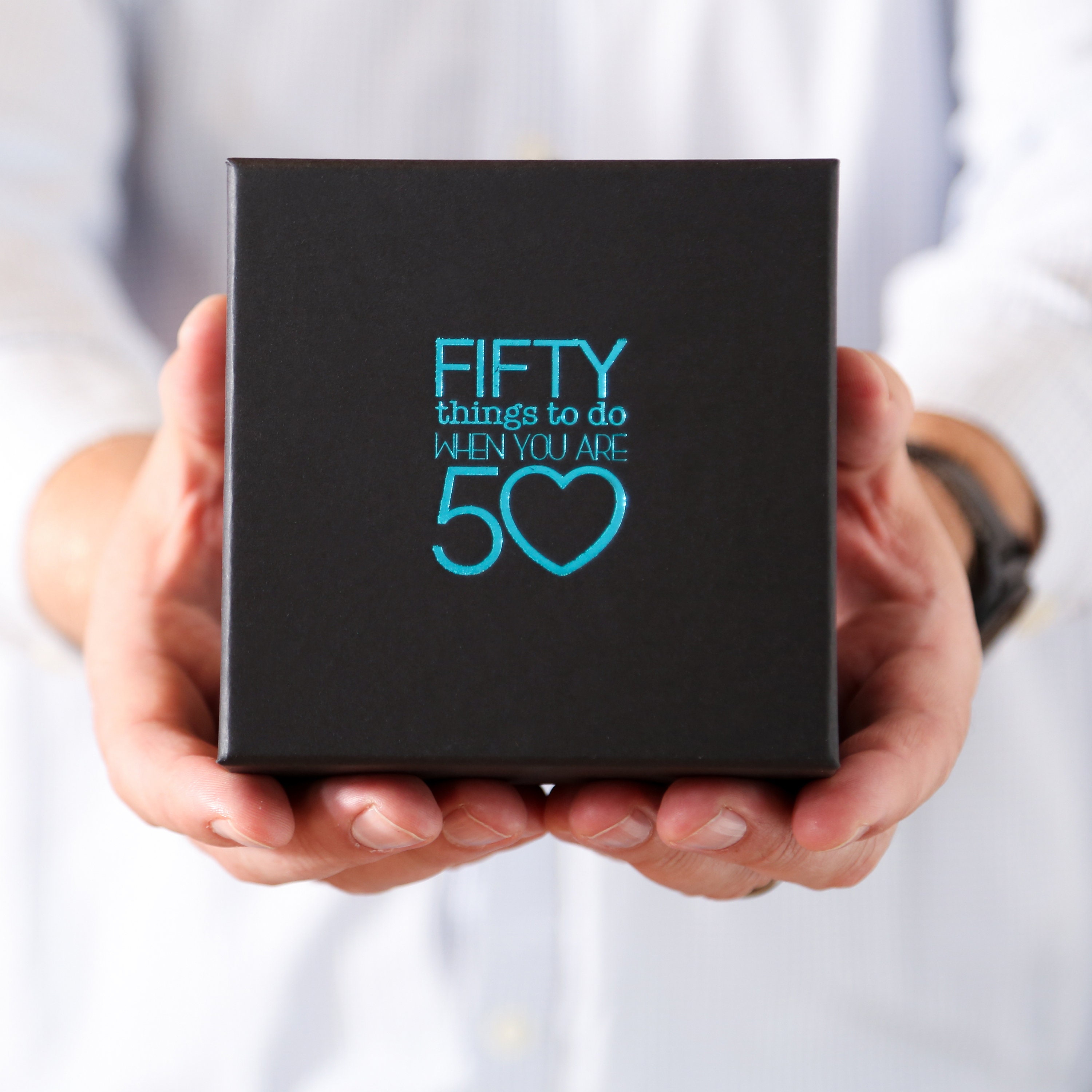 50th Birthday Gift | Fifty Things to Do When You Are 50 - Etsy