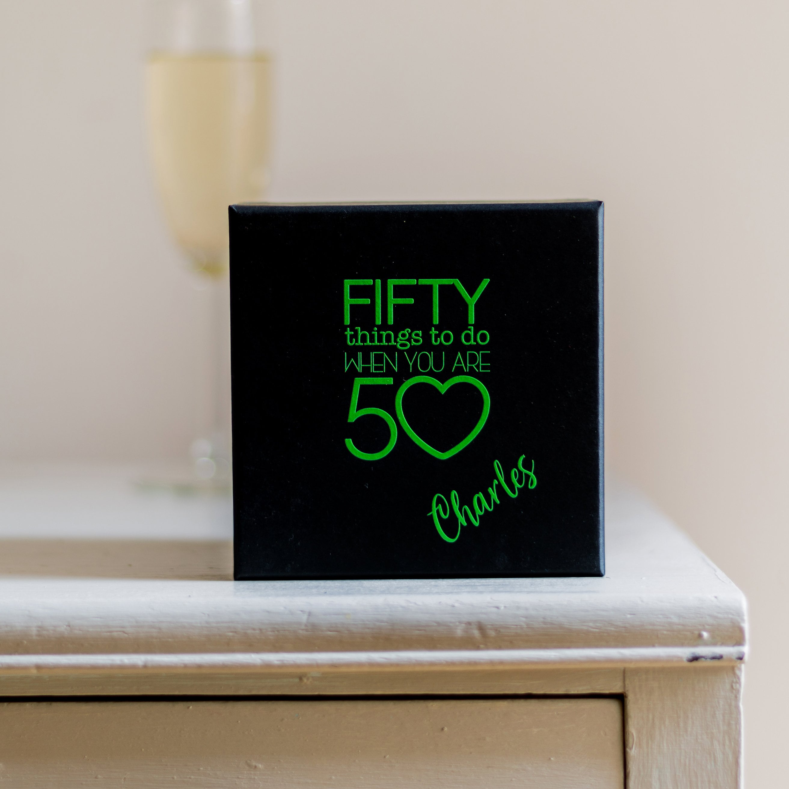 Personalised Fifty Things to Do When You Are 50 50th | Etsy