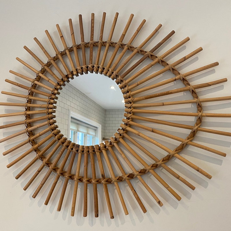 Mid Century Mirror - Etsy