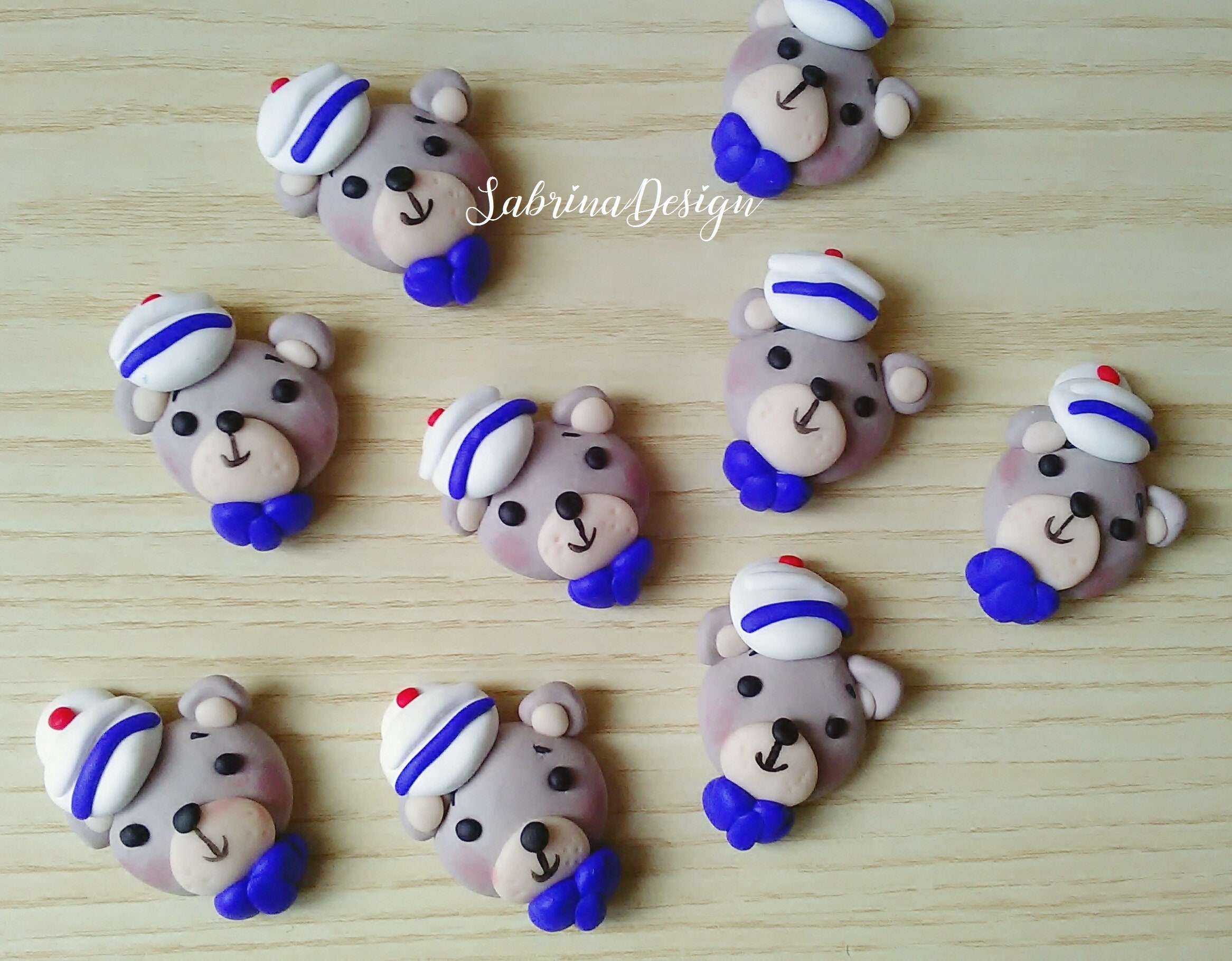 Sailor Teddy Bear Favors, Sailor Teddy Bear, Baptism Favors, Baby ...