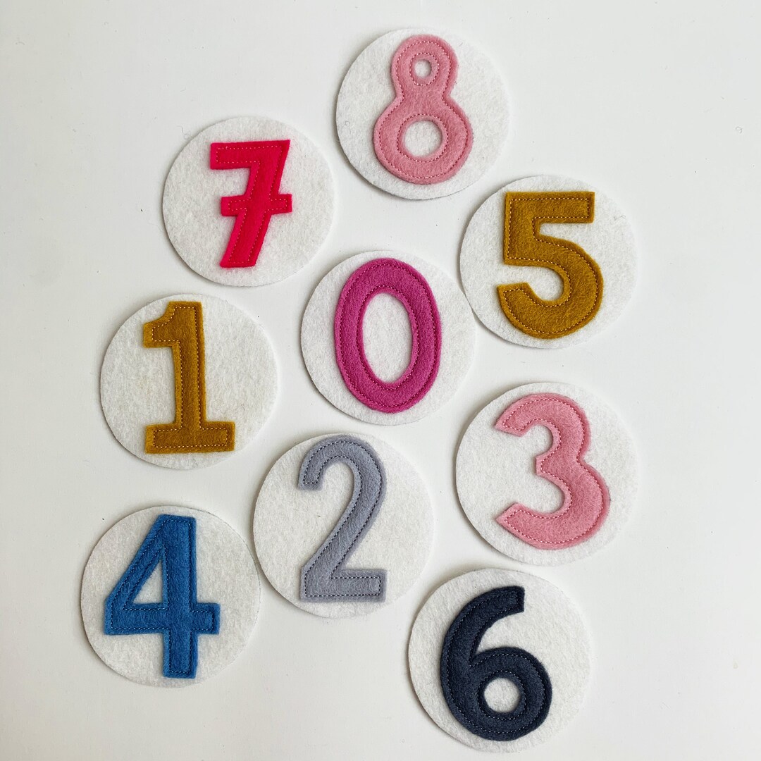 Add on Item Only - Number Badges for Crowns - Age Badges - Birthday ...