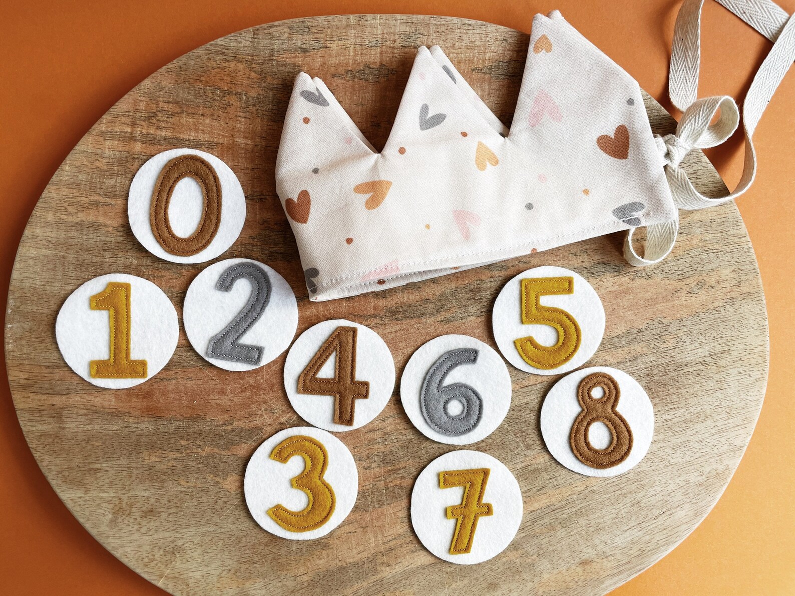 Add on Item Only - Number Badges for Crowns - Age Badges - Birthday ...