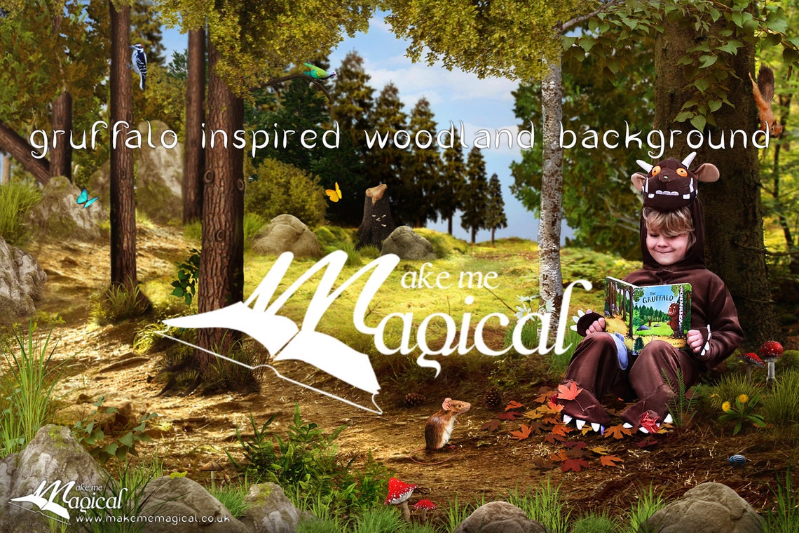 Gruffalo Digital Backdrop Gruffalo Digital Background - Etsy UK