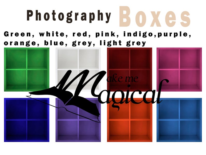 Digital Photo Boxes Photography Boxes Photo Cubes Digital | Etsy