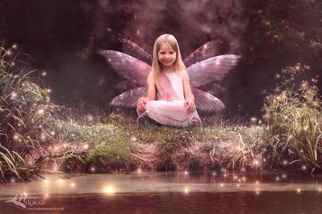 Digital Backdrop, Digital Background, Fairy Backdrop, Fairy Background ...