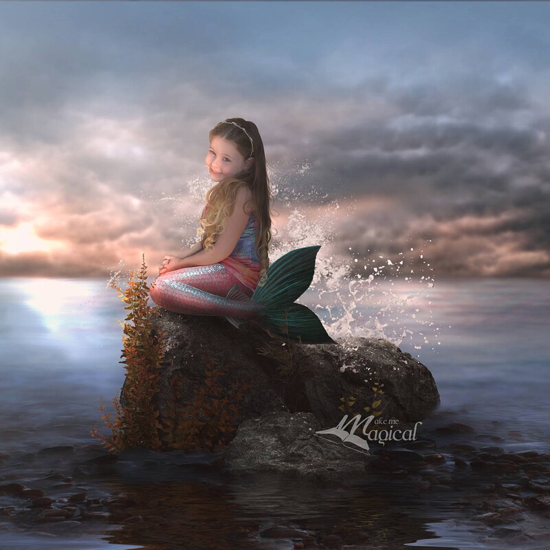 Digital Mermaid - Etsy