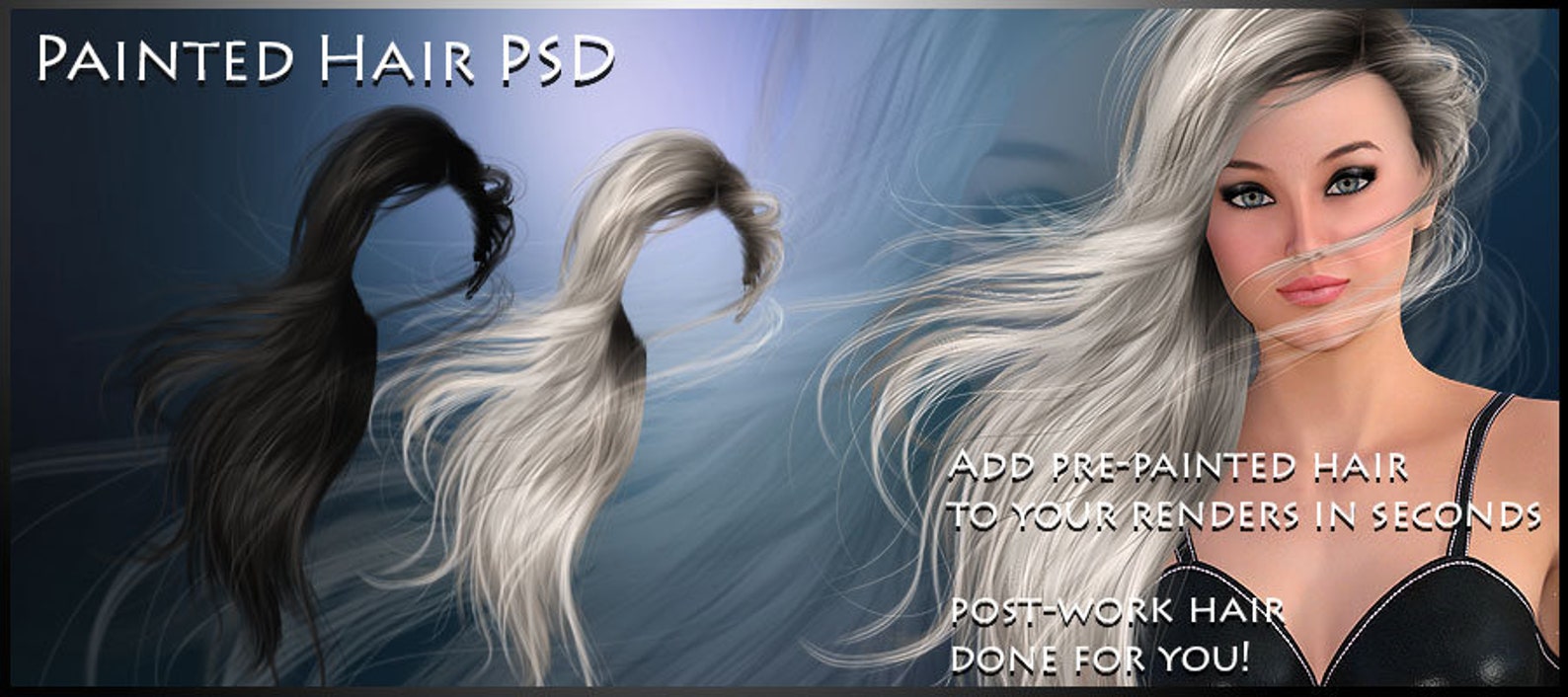 Digital Overlay Hair Overlay Spirit Hair Psd by - Etsy Canada