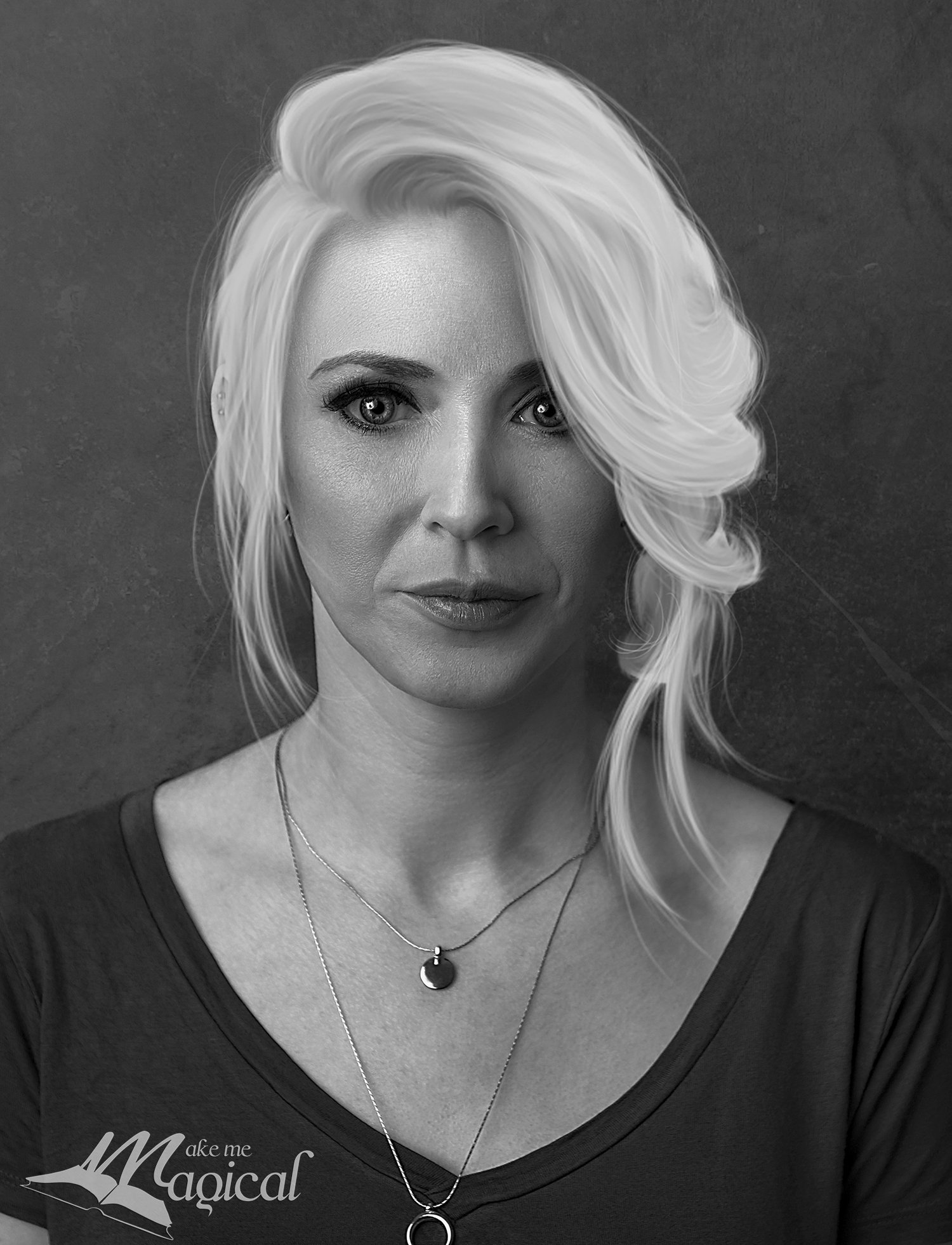 Digital Overlay, Hair Overlay, Julianne Instant Digital Hair Psd by ...