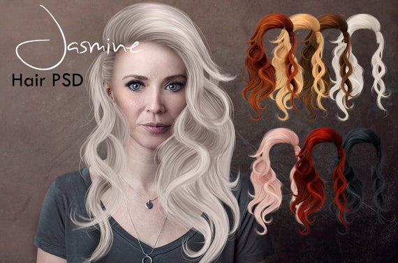 Haar Hintergrund Photoshop
