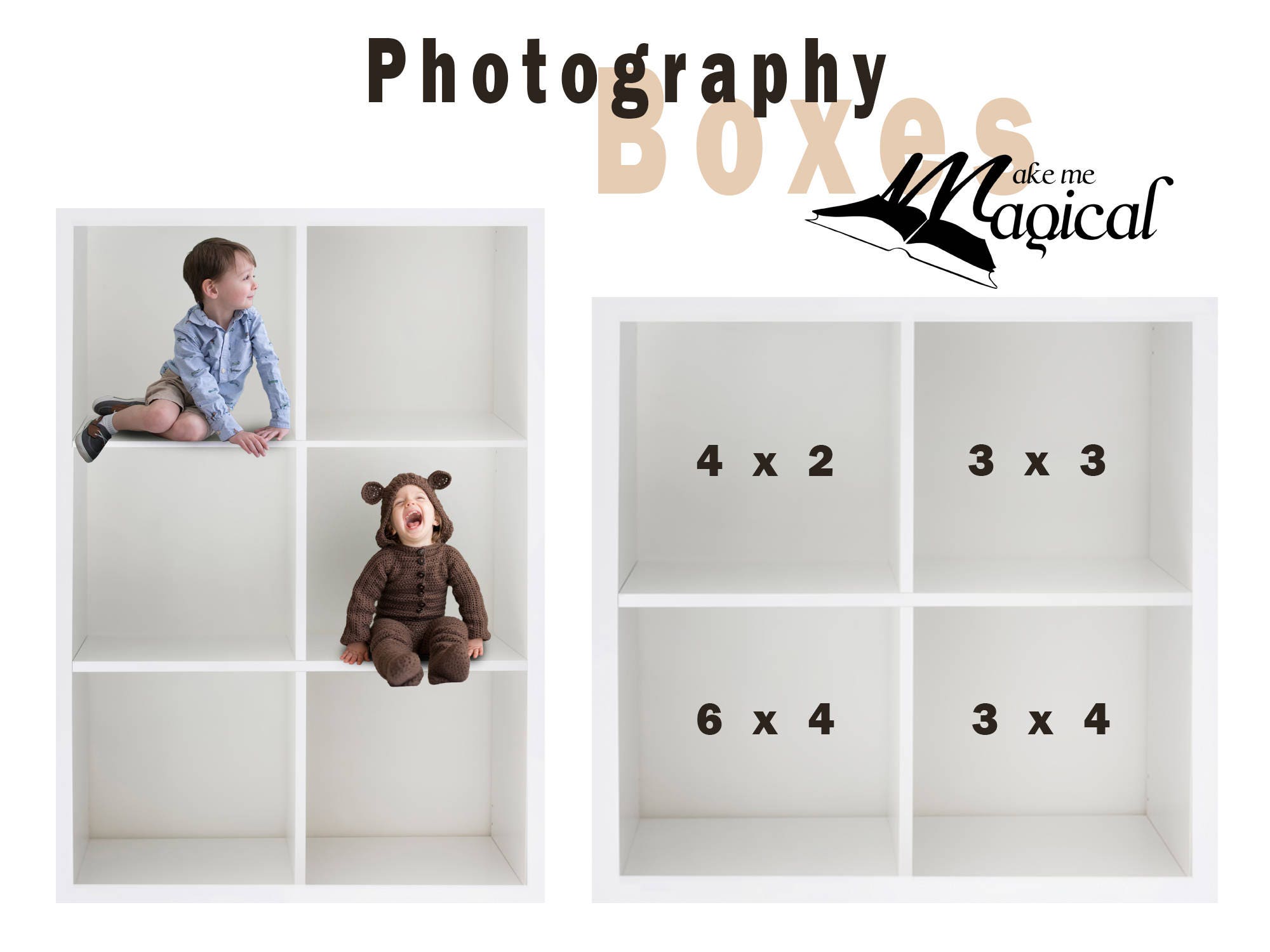 Digital Photo Boxes Photography Boxes Photo Cubes Digital | Etsy