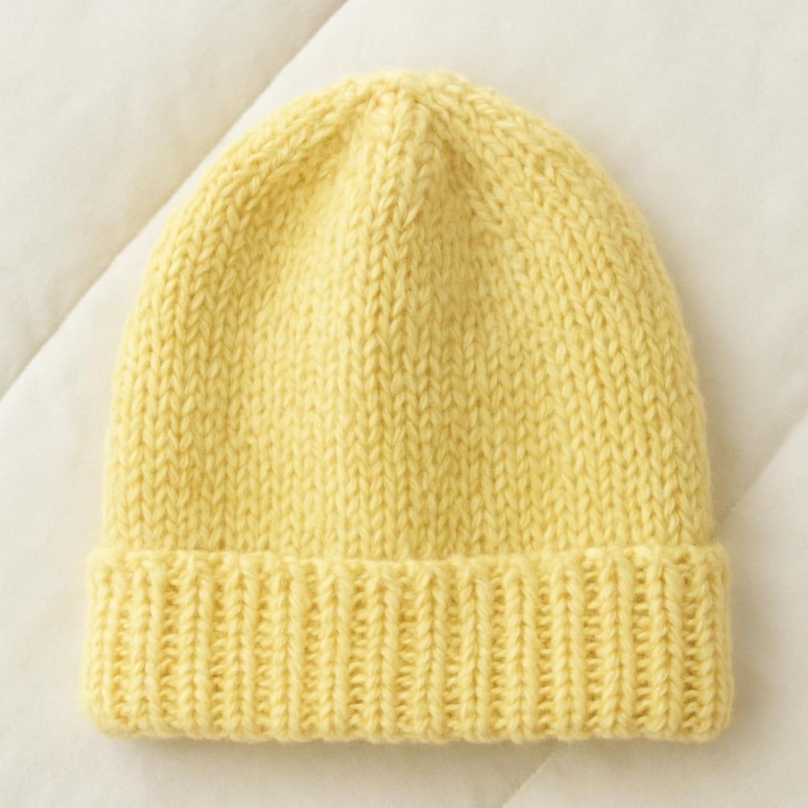 Simple Baby Beanie Knitting Pattern - Etsy