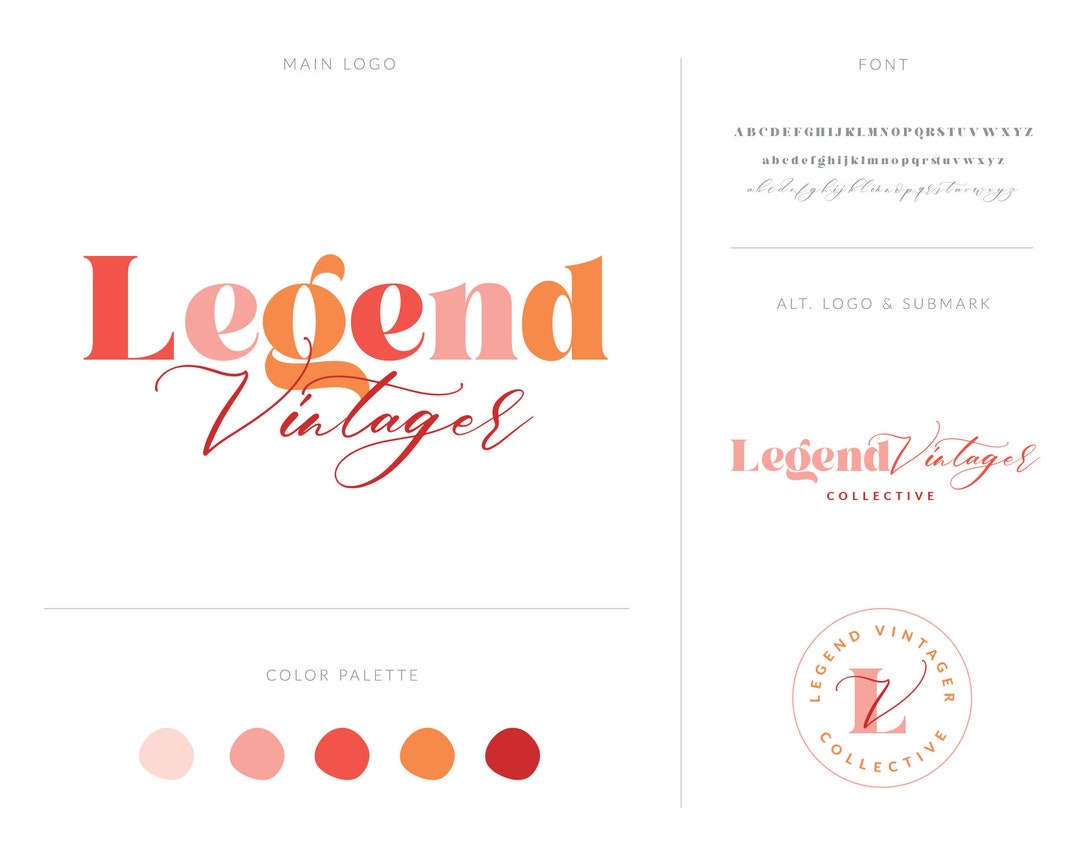 Bright Pink Logo Design, Fun Retro Logo Design, Colorful Logo Design ...