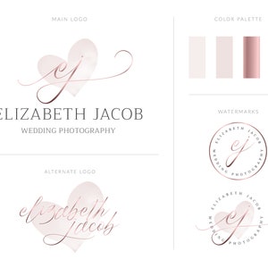 Custom Logo Design Branding Package, Photography Logo Design Business ...