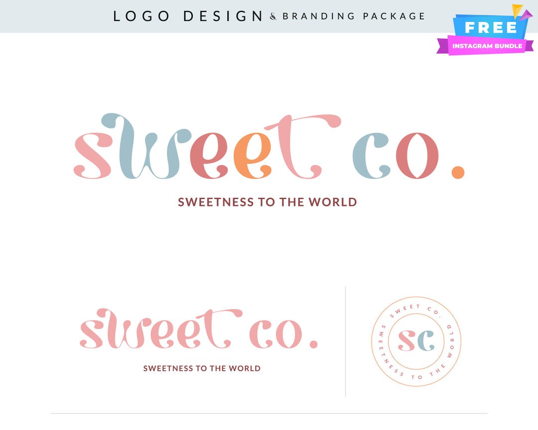 Bright Boho Logo Design: Playful Visual Identity for Children's Brands ...