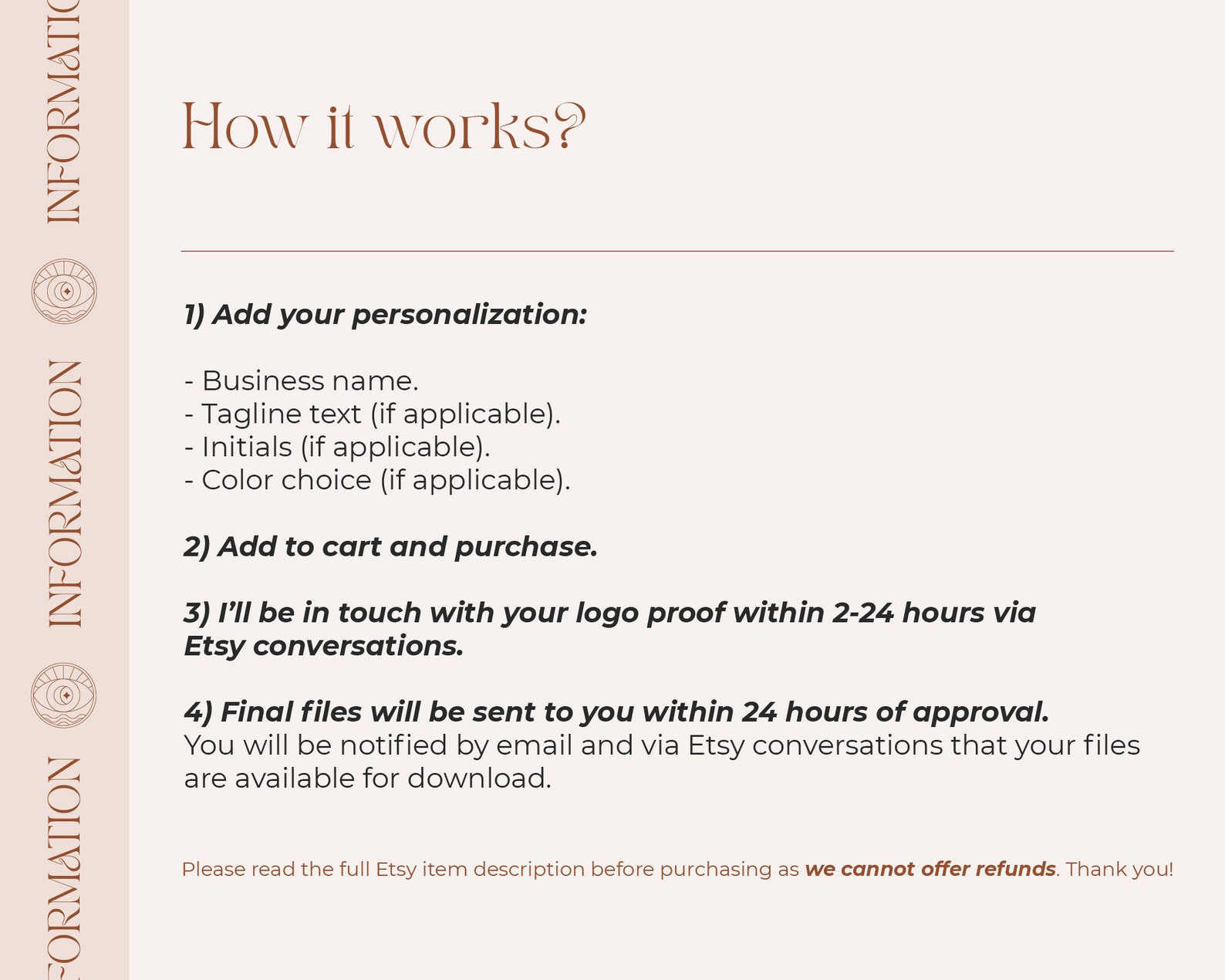 Logo Branding Kit, Mini Branding Kit, Logo Design, Premade Logo ...