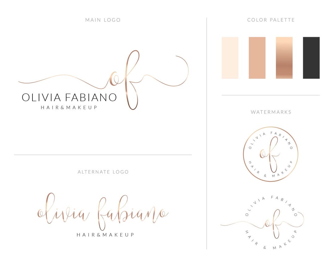 Premade Logo Design, Simple Logo, Text Logo, Logo Branding, Minimalist ...