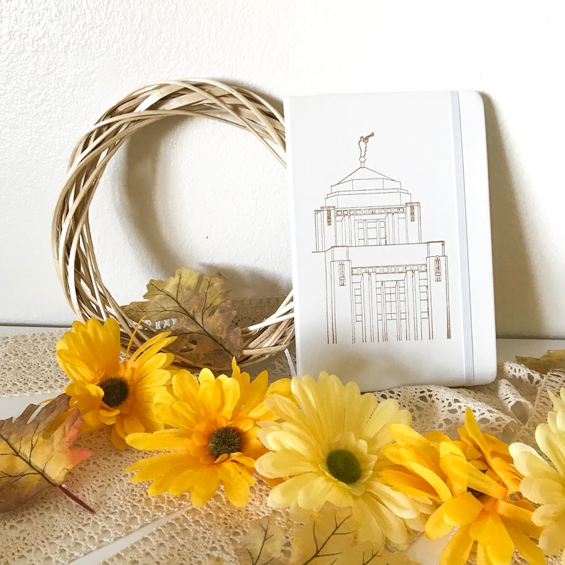 Meridian ID Temple Journal, Mission Journal, Lds Baptism Gift ...