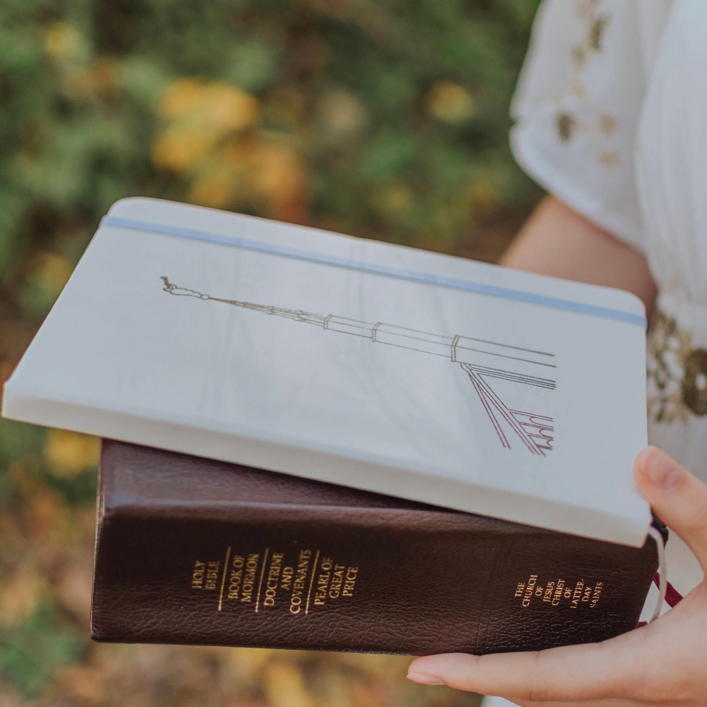 Portland OR Temple Journal, Lds Baptism Gift, Young Women Journal, Lds ...