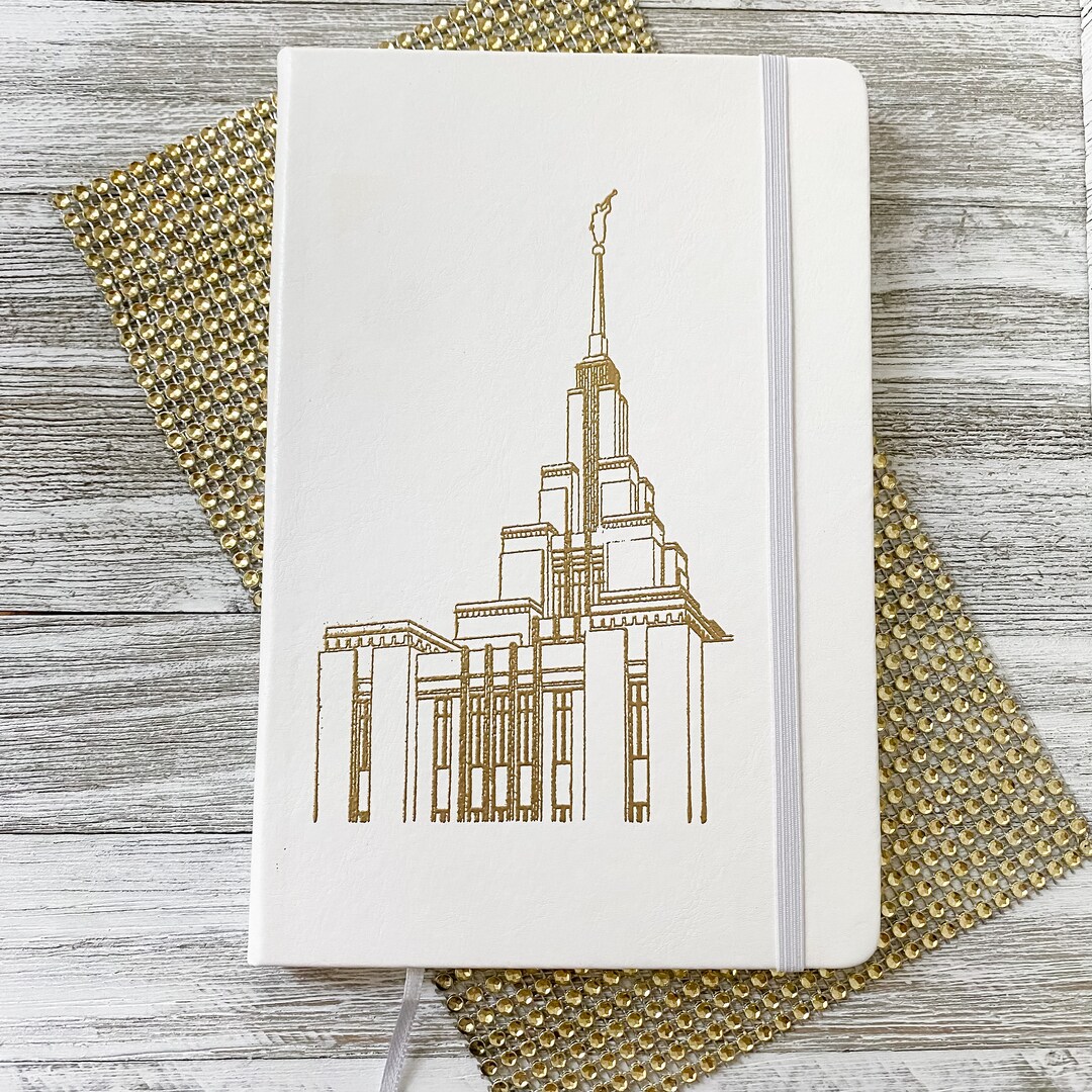 Saratoga Springs UT Temple Journal, Mission Journal, Lds Journal, LDS ...
