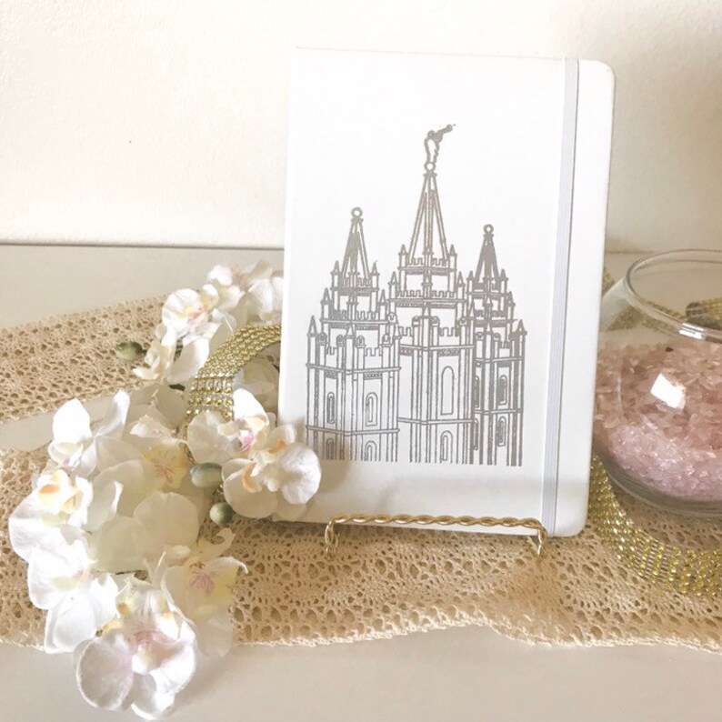 Salt Lake City UT Temple Journal LDS Study Journal Mission - Etsy