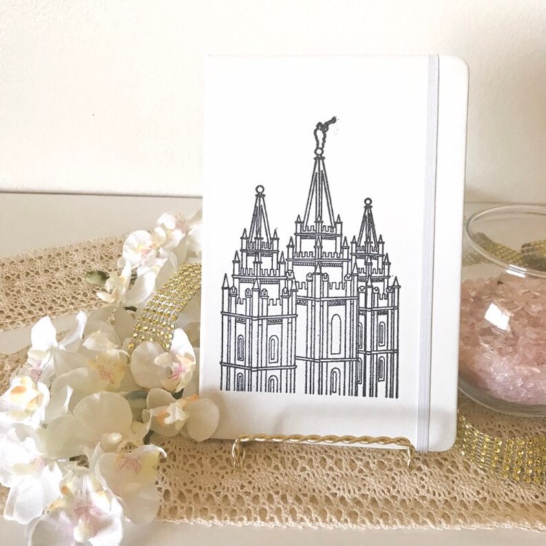 Salt Lake City UT Temple Journal LDS Study Journal Mission - Etsy