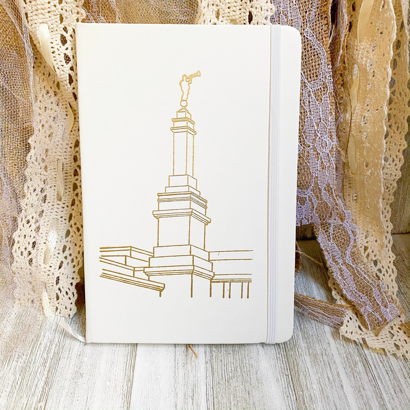Anchorage AK LDS Temple Journal, Lds Baptism Gift, LDS Study Journal ...