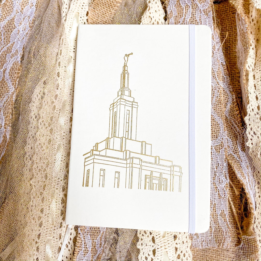 Pocatello ID LDS Temple Journal, Lds Baptism Gift, LDS Study Journal ...